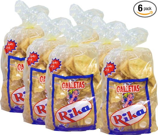 Cuban Style Crackers Rika 12 oz bag. Pack of 6 - Walmart.com