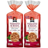 Quaker Rice Cakes, Tomato And Basil, 6.1Oz Bags, Pack Of 2 - Walmart.com