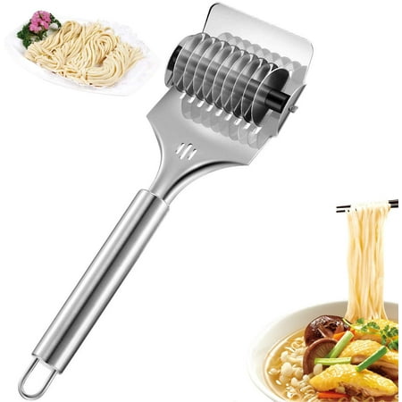 Pasta Maker, Heavy Duty Dough Flattener Machine, Roller Cutter with ...