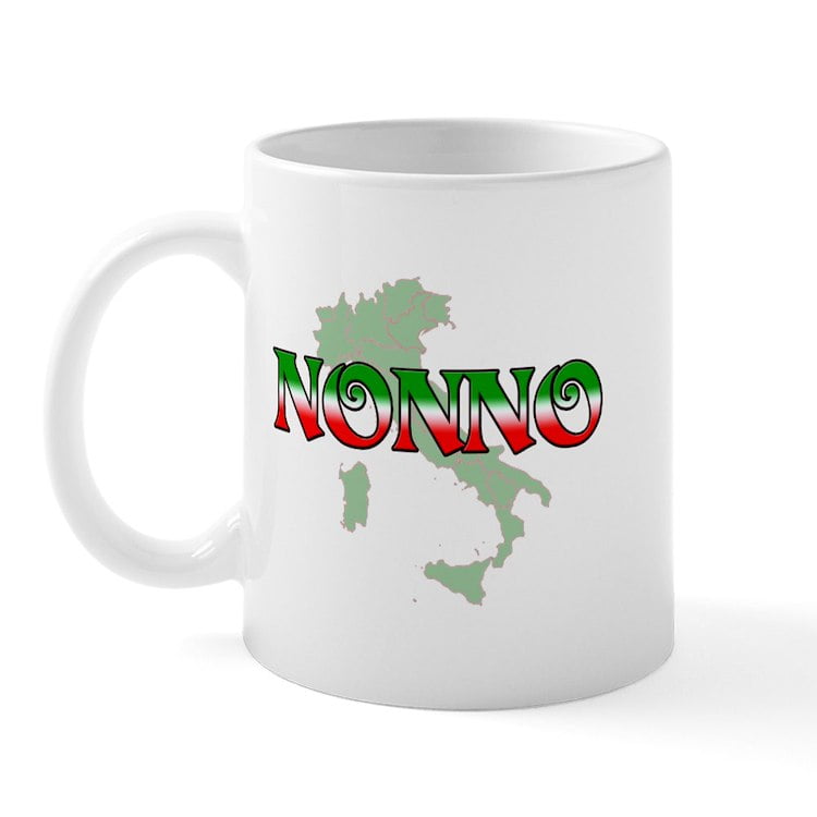 CafePress - Nonno Mug - 11 oz Ceramic Mug - Novelty Coffee Tea Cup ...