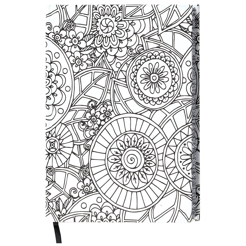 Coloring Journal 160 Pages 8.25"X6.25"-Geometric - Walmart.com