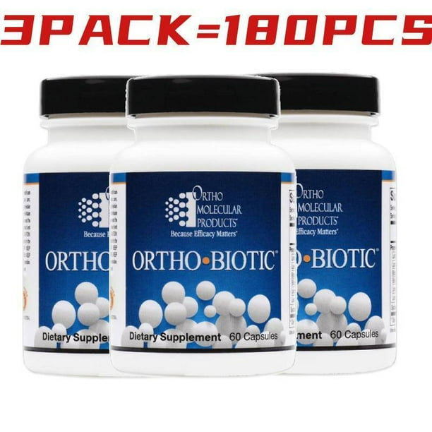 PRODUCTOS ORTHO MOLECULARES - ORTHO BIOTIC 60 CÁPSULAS PROBIÓTICAS ...