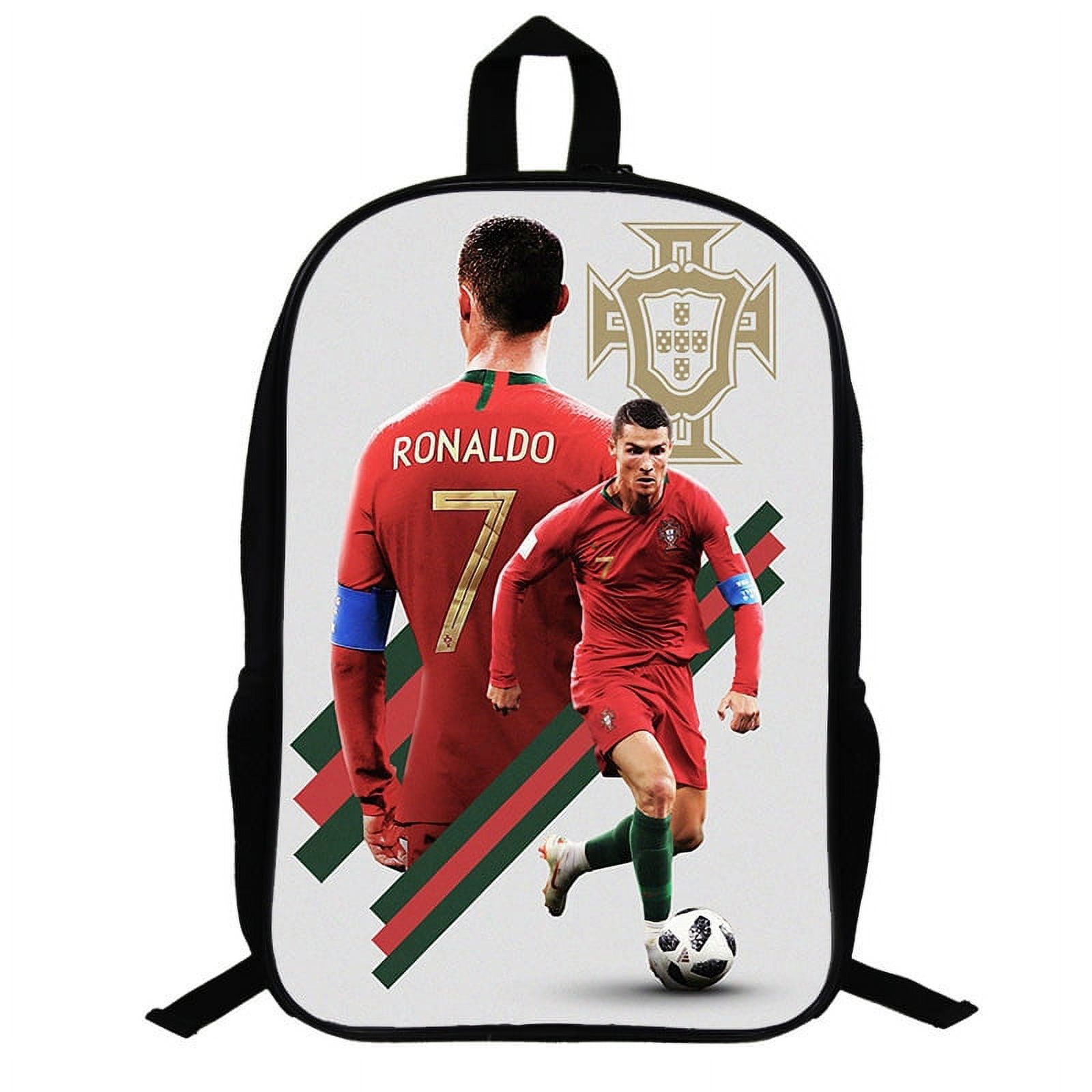 Click here for Football Ronaldo Backpack  Student School Bag  17... prices