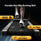 Swertoy 2.5HP Folding Treadmill Portable Running Walking Compact ...