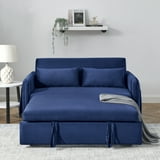 55 Velvet Pull Out Sofa Bed - Modern Sleeper Sofa - Walmart.com