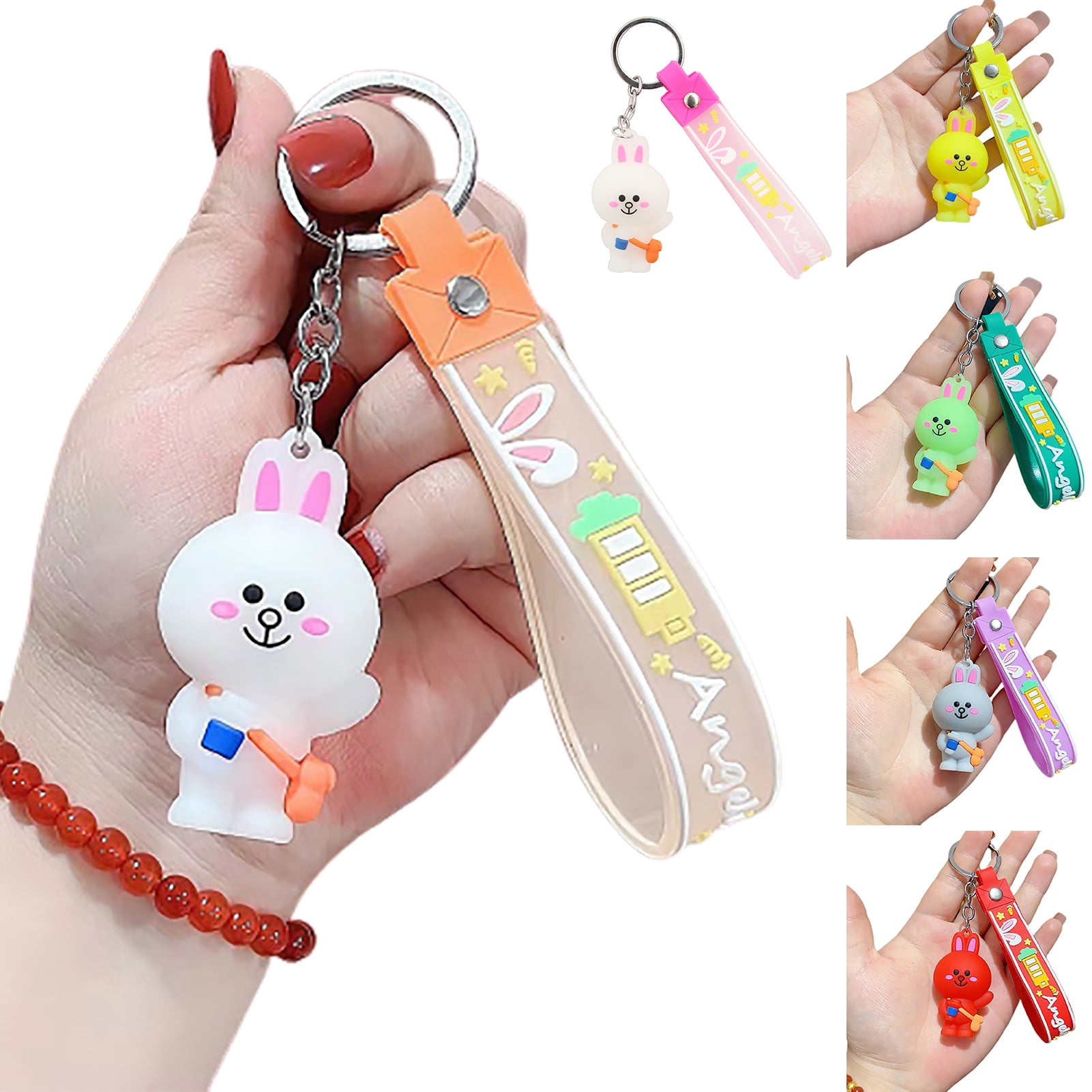 Keychain Pendant Adorable Appearance Exquisite Pattern Lightweight Easy ...