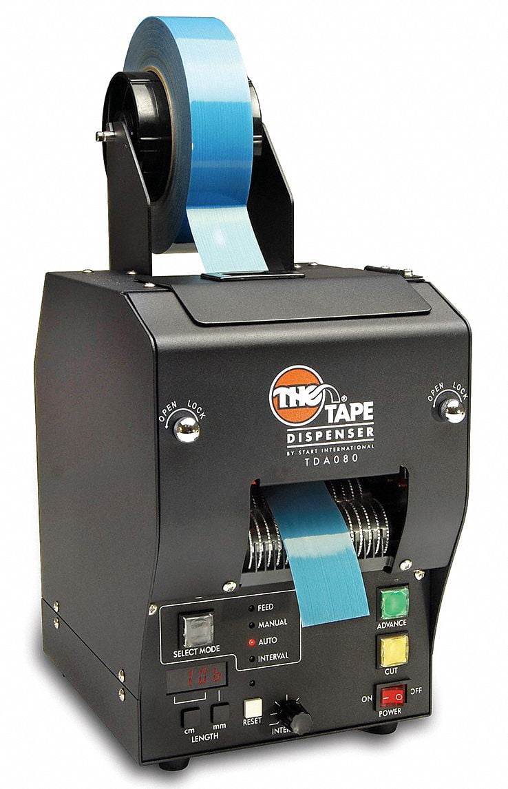 Start International Tape Dispenser,3-5/32 in Max Tape W TDA080 ...