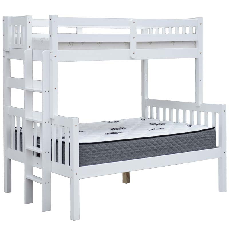 Click here for Scanica Delano Twin Over Full End Ladder Bunk Bed... prices