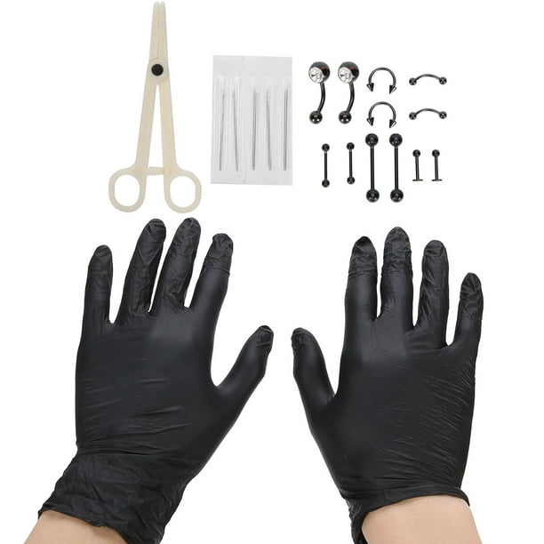 Body Piercing Kit,20pcs Body Piercing Kit Piercing Forceps Piercing ...