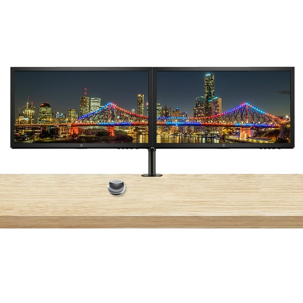 HP V24 24 inch TN Full HD 1920 x 1080 LED Backlit LCD Monitor 2-Pack ...