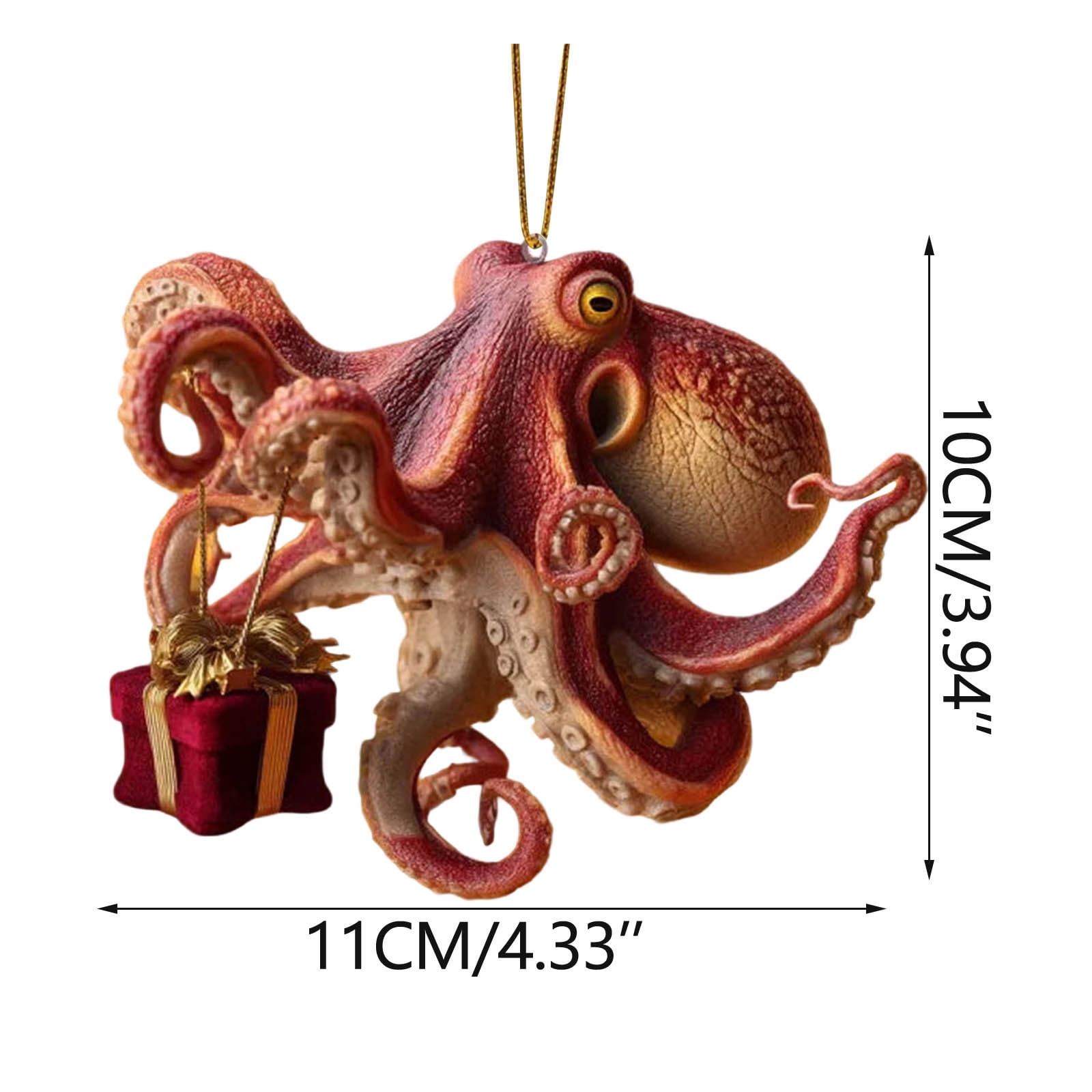 Click here for Cheapark Gift Christmas Octopus Series Ornaments -... prices