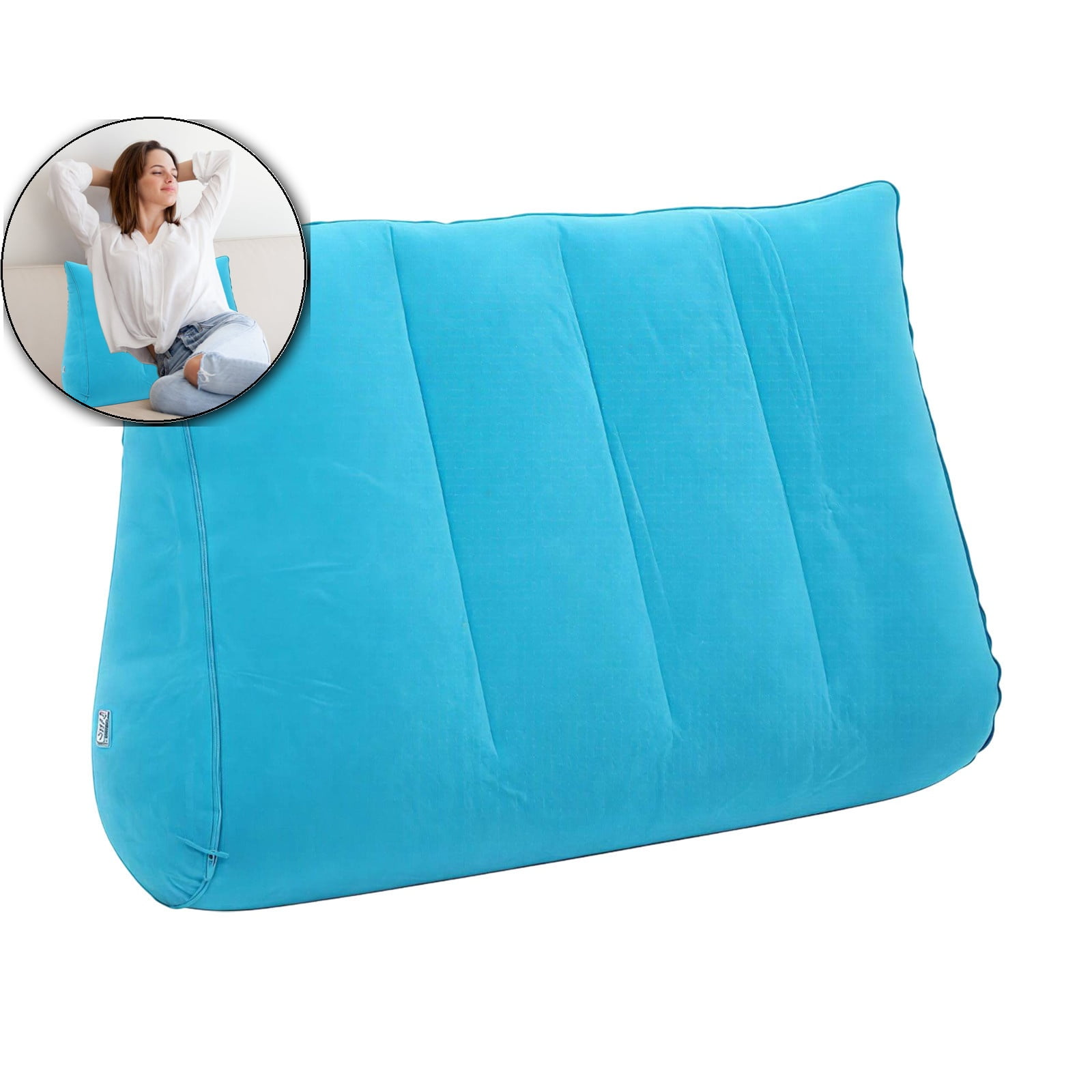 Click here for Dvruxg Inflatable Wedge Pillow For Bed  Travel Sle... prices