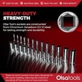 3/8-Inch Drive SAE Socket Set (13pc) | 6-Point Shallow Sockets ...