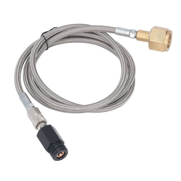 Soda Refill Adapter, 60in Hose High Temperature Ductility CO2 Refilling ...