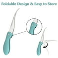 GentleShark Shrimp Deveiner Tool Foldable Stainless Steel Peeler ...