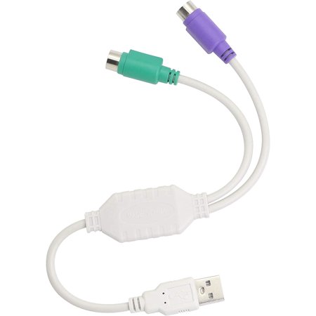 PS/2 to USB to PS/2 Adapter for PS2 Keyboard White | Walmart Canada