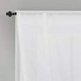 No. 918 Noah Heathered Texture Rod Pocket Window Tie-up Shade, 40"x63 ...