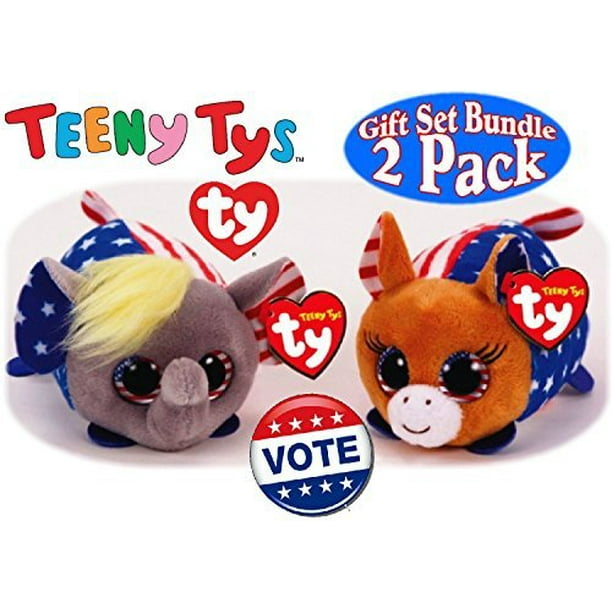 Paquete de regalo TY Teeny Tys Vote 2016 Republicano (elefante) y ...