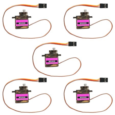 Mini Servo Motor 5pcs Micro Servo Motor Metal Geared Mini Servo Motor ...