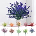 Artificial Flower Bouquet with Vase,Fake Floral Decor for Home Living ...