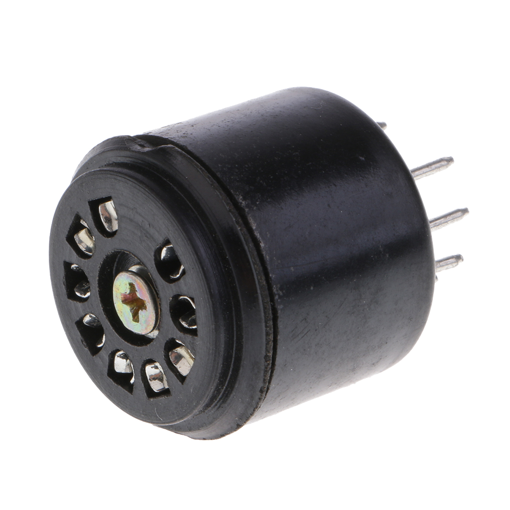 9pin tube socket 12AX7 audio tube amplifier vacuum tube socket ...