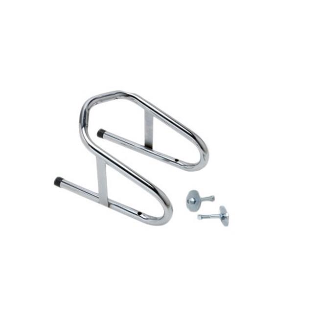 6.5 in. Chrome Permanent Wheel Chock - Walmart.com