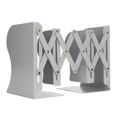 Retractable Book Ends, Book Stoppers Modern Style Full Metal Structure ...