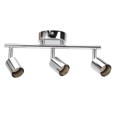 3 Way Ceiling Spotlight Base, Prevent Deformation 3 LED Track Light ...