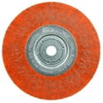 Weiler 35520 6" Polyflex Encapsulated Narrow Face Crimped Wire Wheel ...