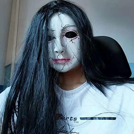Horror Haunted House Props Adult Cosplay Funny Halloween Masks Escape ...