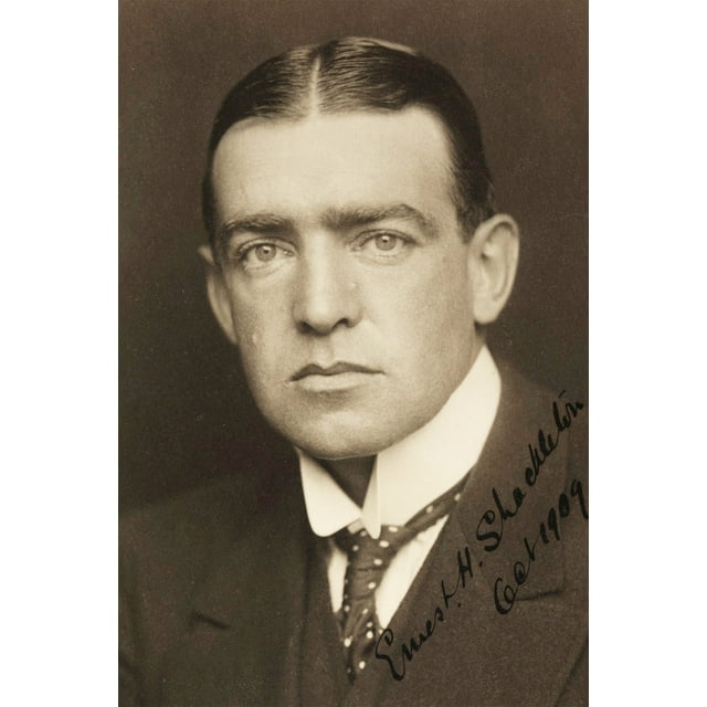 24x36 gallery poster, Sir Ernest H. Shackleton, British Antarctica ...