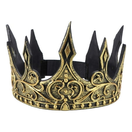 Surrme Royal viking king crown Foam King Crown Headband Medieva Crown ...