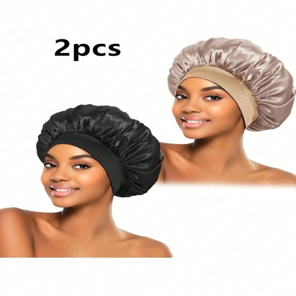 Click here for Deelleeo 2pcs Silk Bonnet For Sleeping Satin Hair... prices