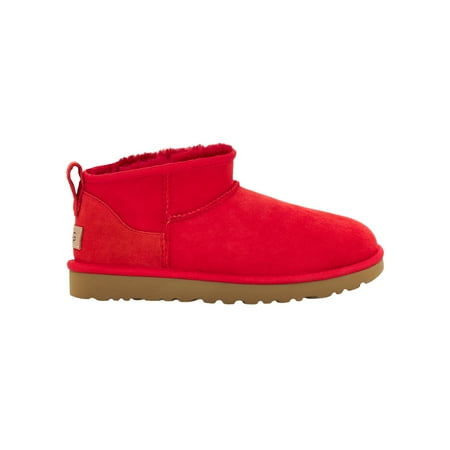 Ugg Women's Classic Ultra Mini in Ribbon Red, 5 US | Walmart Canada