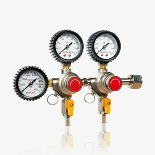 Dual Output Argon Flow Meter & Regulator by SPARC 0-60CFH CGA580 ...
