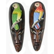 Earth Green Tiki Mask 20" - Wall Decor | #dpt514050 - Walmart.com