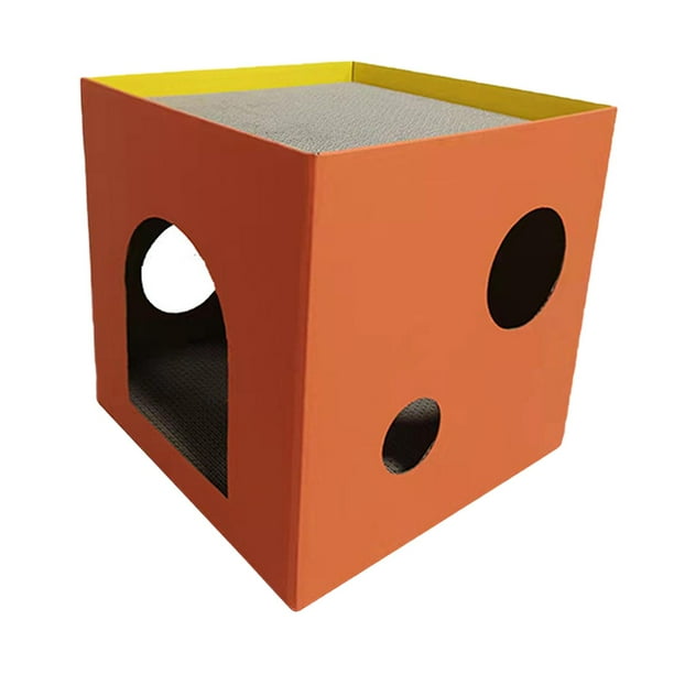 Cat Scratching Board Durable Cardboard Cat House for Exercising Rest ...