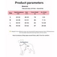 Adjustable Chest Back Harness For Small And Cats Breathable Mesh Cute ...