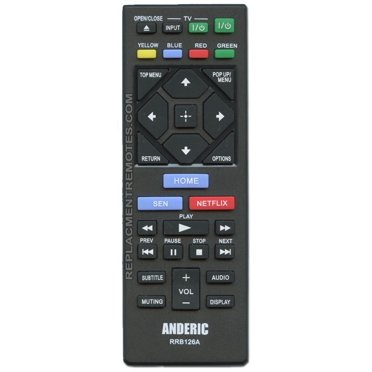 Sony RMT-VB100U Replaced Remote Control for Sony Blu-Ray DVD players - Walmart.com