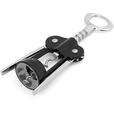 Swing-A-Way Wing Corkscrew in Black, Made of Stainless Steel - Walmart.com