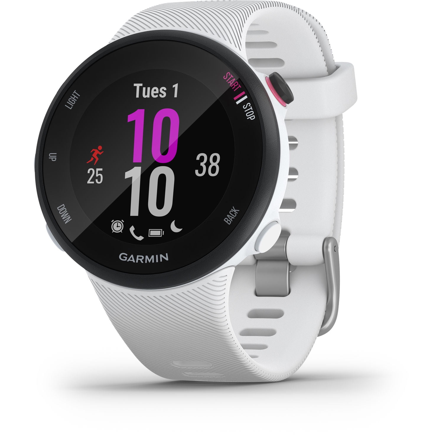 Garmin - Garmin Forerunner® 45S GPS Running Watch in White - Walmart ...