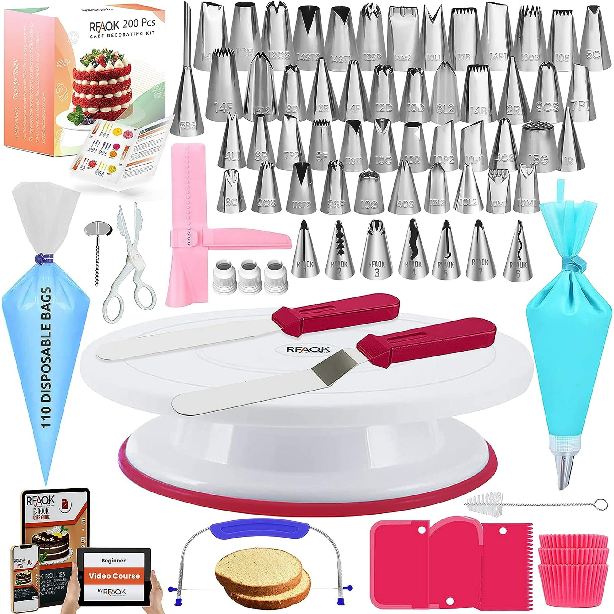 Click here for Hesignd 200 Pcs Cake Decorating Kit 200 Pcswith Ca... prices