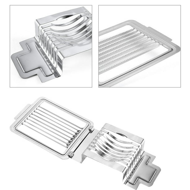 Egg Slicer Stainless Steel Wire Egg Chopper Dentate Household Boiled ...