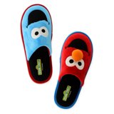 Sesame Street Elmo Cookie Monster Mismatched Youth Adult Scuff Slipper ...
