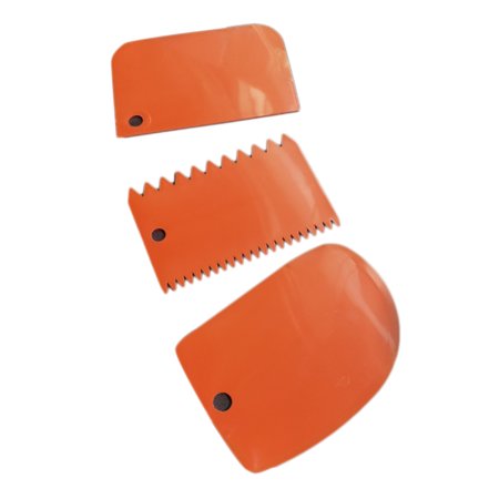 Cake decoration tools Cake smoother serrated Cake edge side scraper ...