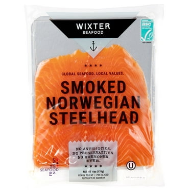 Latitude 45 Cold Smoked Atlantic Salmon Loin, 8 oz, 4 Servings per ...