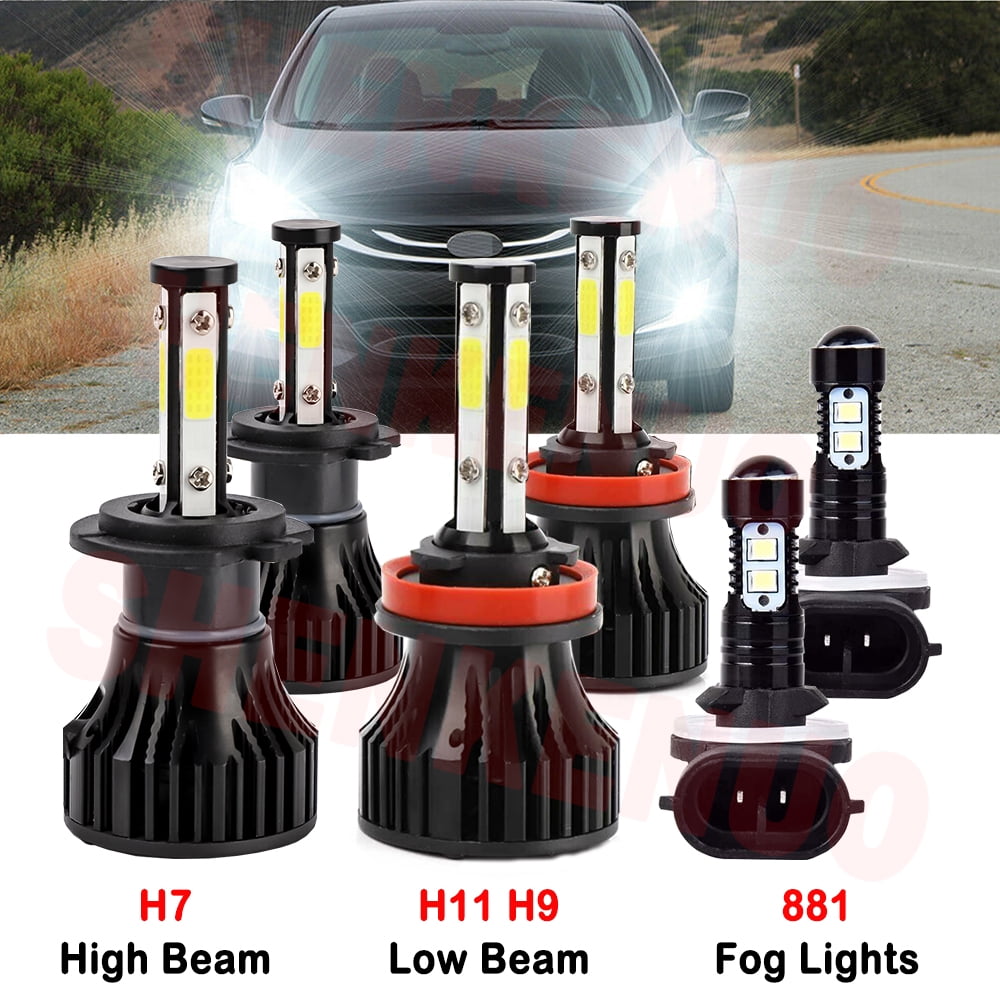 H7 H11 High&Low Beam for Hyundai Elantra 2014 2015 2016 w/o projector ...