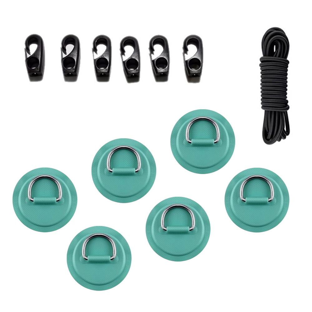 Ipretty Triangle D Ring Pad 6pcs D Ring Patch Surfboard Dinghy Pvc ipretty-triangle-d-ring-pad-6pcs-d-ring-patch-surfboard-dinghy-pvc