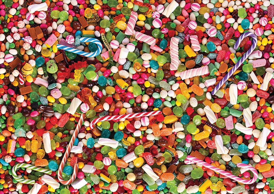 Cobble Hill Candy 1000 Piece Jigsaw Puzzle - Walmart.com - Walmart.com