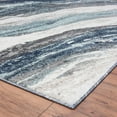 Luxe Weavers Lagos Marble Swirl Area Rug, Modern Contemporary Pattern ...
